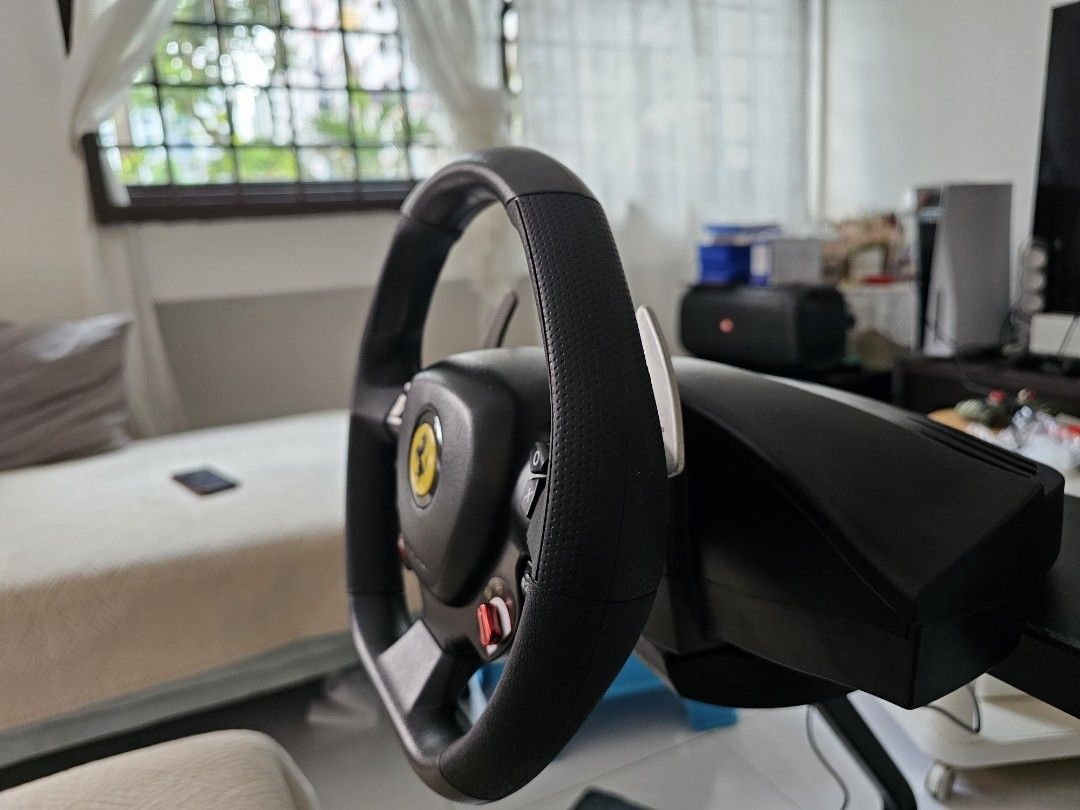 Thrustmaster T80 Ferrari plus Velocity Wheel Stand and Shifter mount ...
