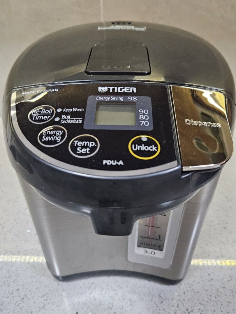 Tiger airport hot water dispenser 3 litre - PDU-A30S, TV & Home ...