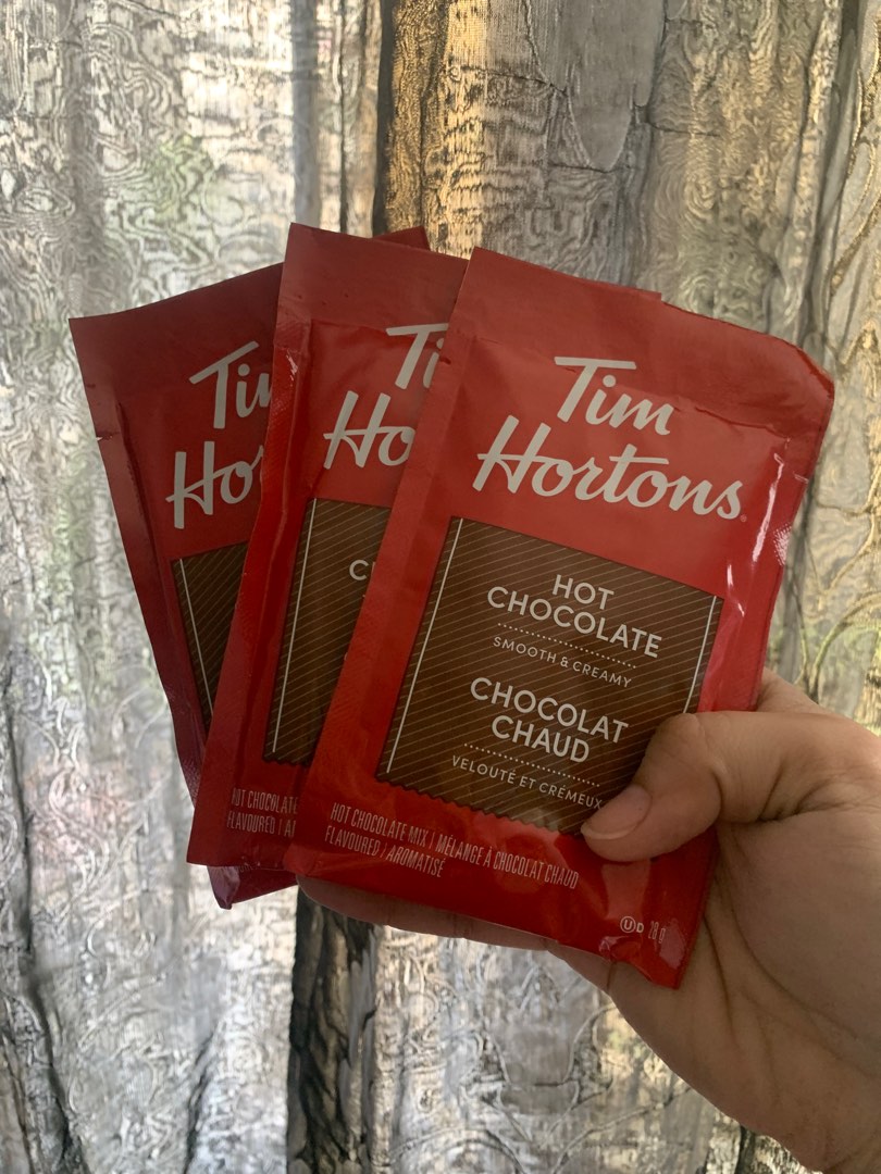 Tim Hortons Hot Chocolate, Food & Drinks, Beverages on Carousell