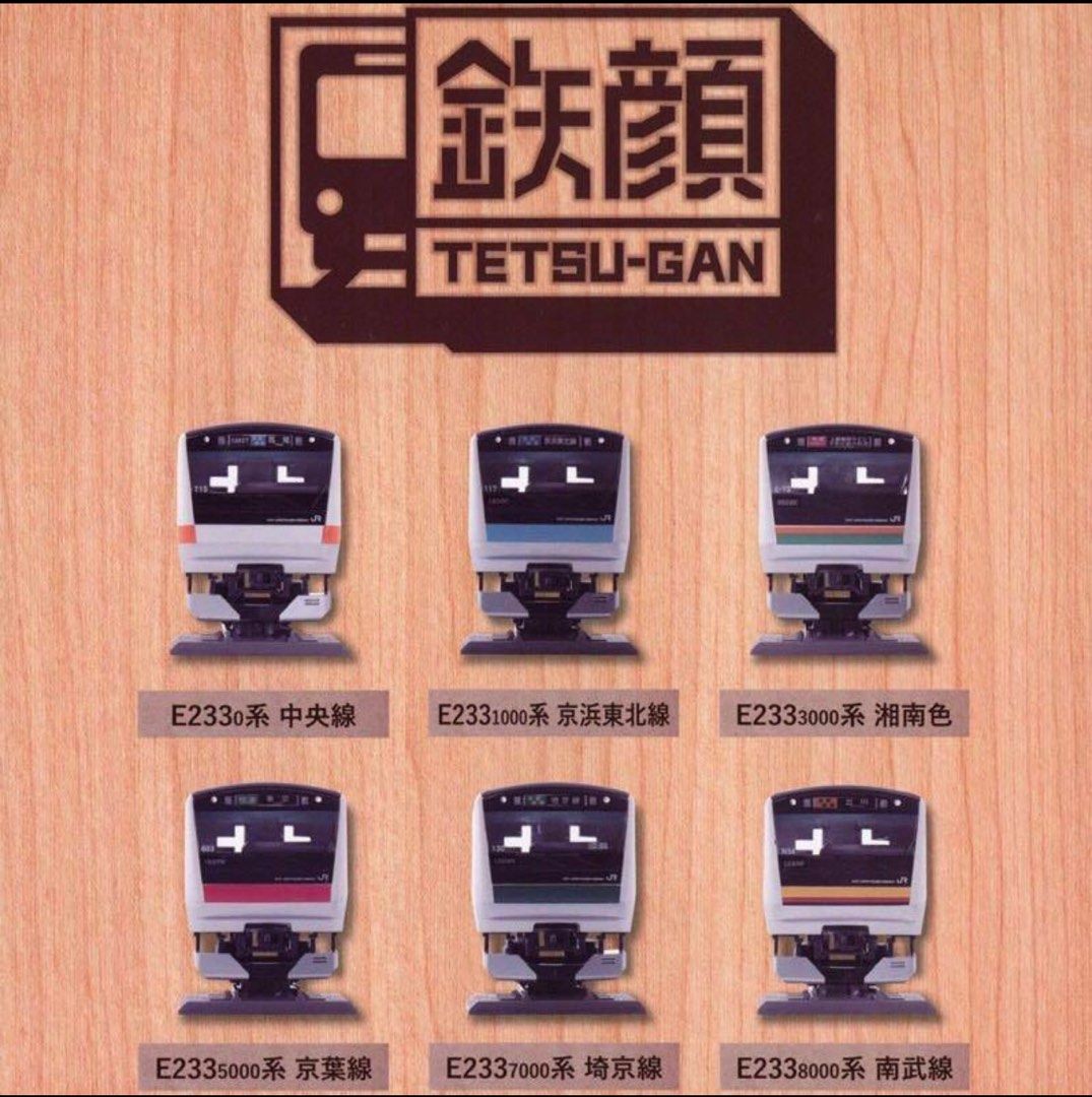 Tomytec 鉄顏 Tetsu-gan Vol.3 隱藏版 中央總武線 JR, 興趣及遊戲, 玩具 & 遊戲類 - Carousell