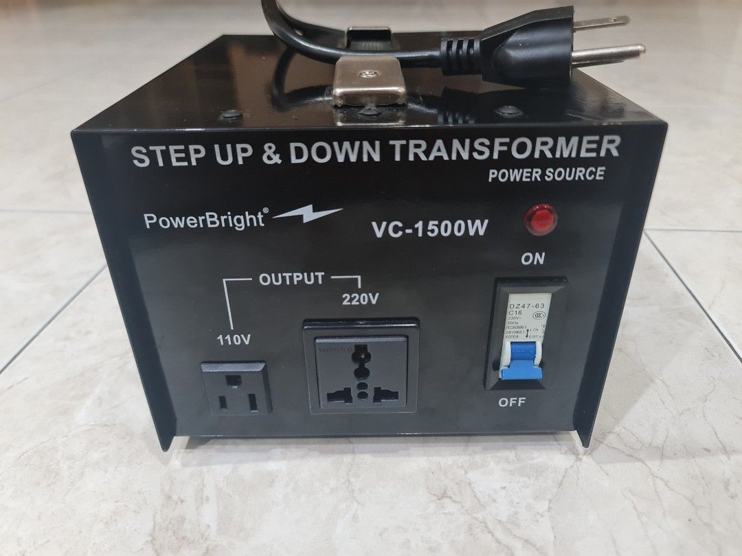 Power transformer for voltage Step up and down, TV & Home Appliances ...