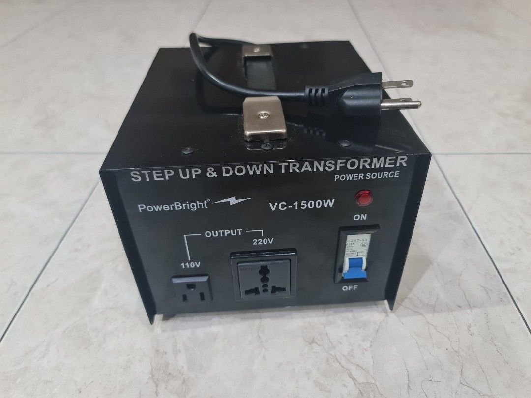 Power transformer for voltage Step up and down, TV & Home Appliances ...