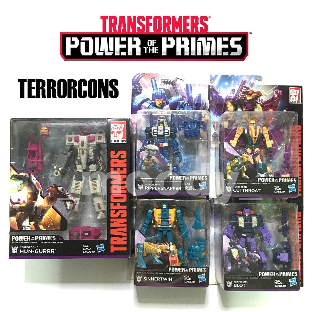 Transformers Generations Power of the Primes Terrorcons Hun-Gurrr ...
