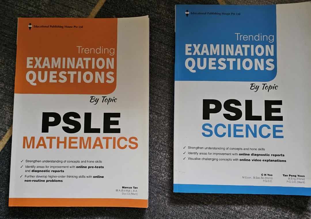 Trending exam questions by topic, psle maths and science, p5/6 primary ...
