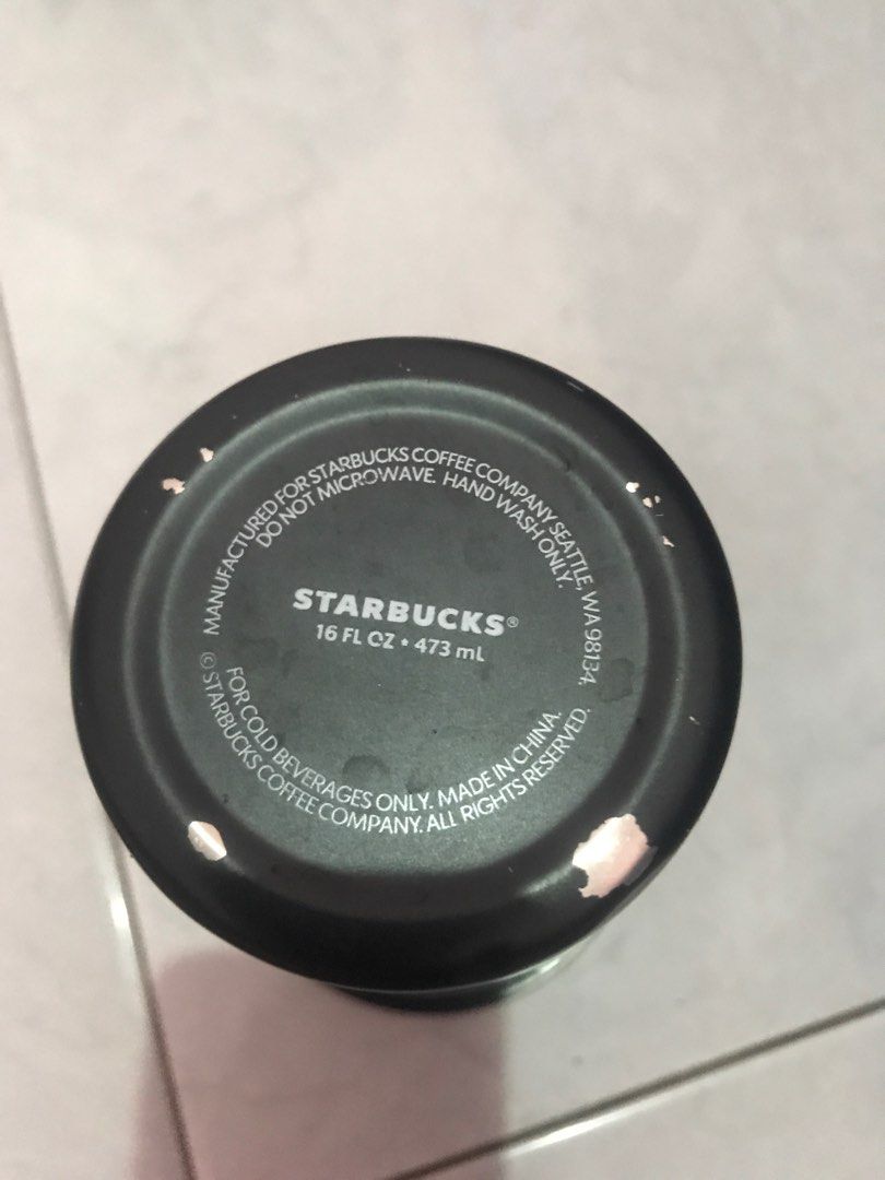 tumblr stainless starbucks original - hitam, Kitchen & Appliances di ...