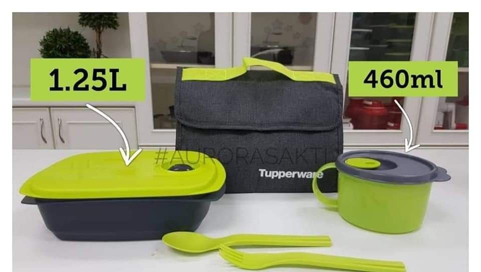 Tupperware lunch beg, Women's Fashion, Bags & Wallets, Tote Bags on ...