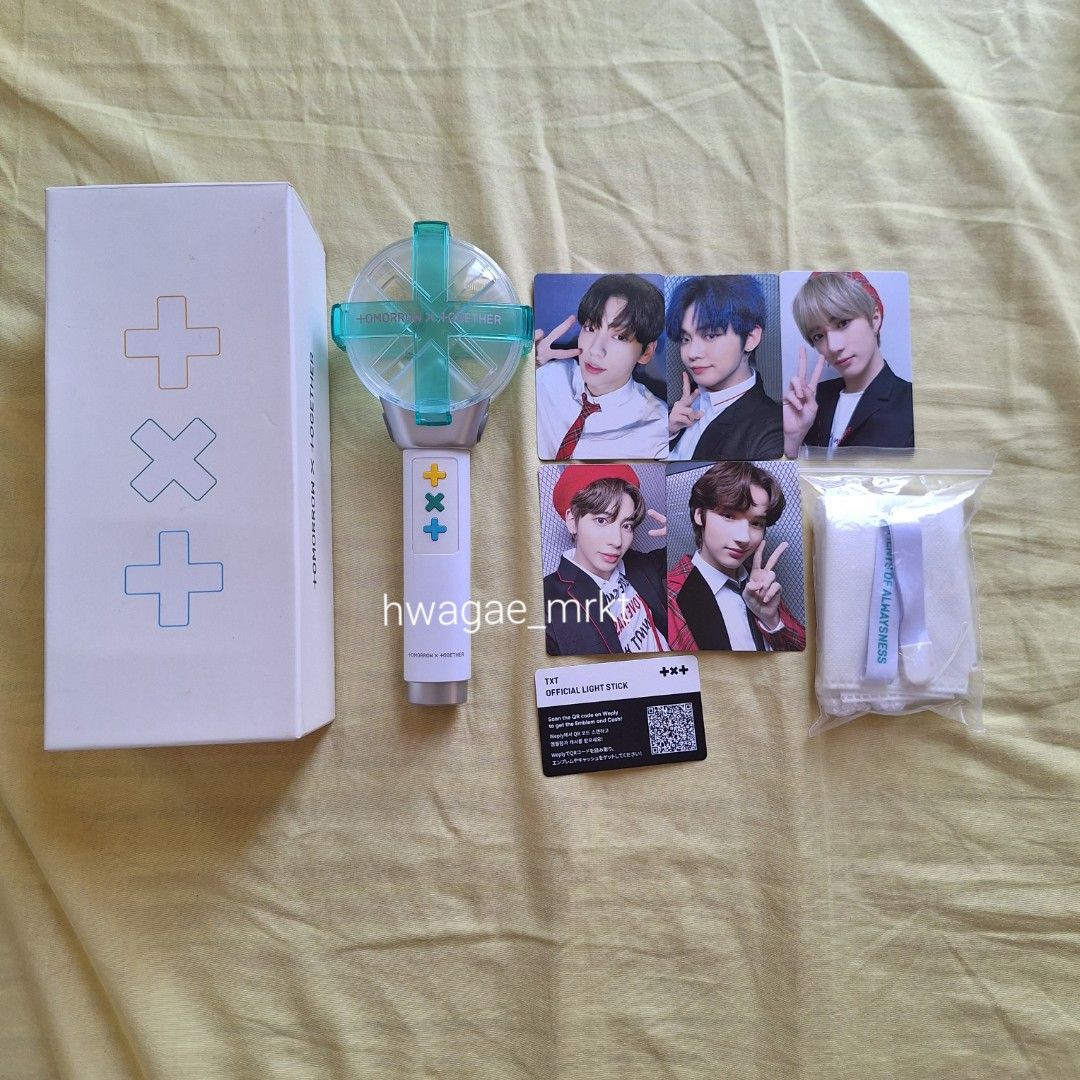 TXT MOABONG OFFICIAL LIGHTSTICK (V1), Hobbies & Toys, Memorabilia ...