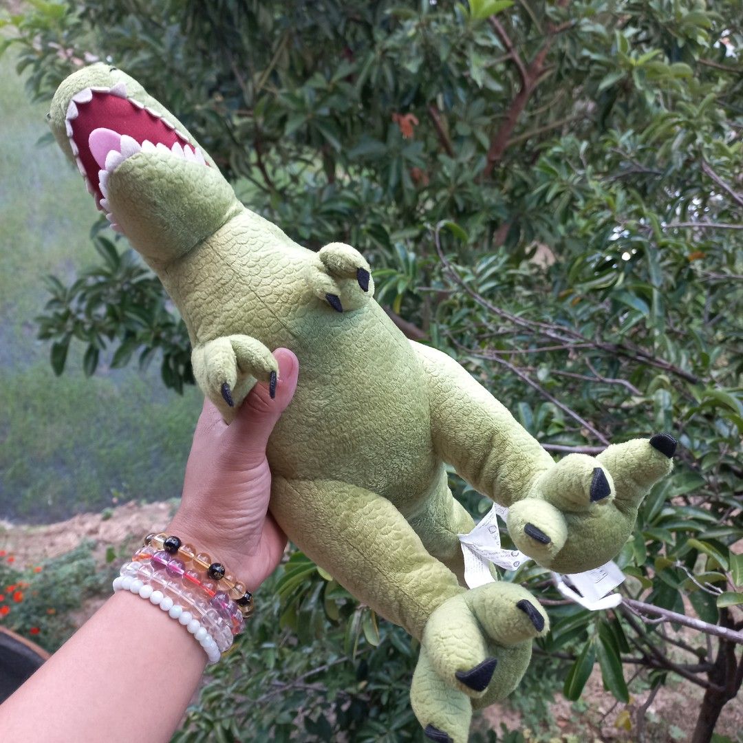 Tyrannosaurus Green T Rex Stuffed Animal 14", Hobbies & Toys, Toys ...