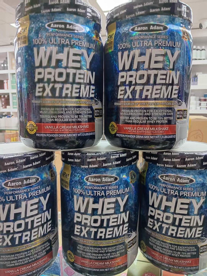 Ultra premium WHEY PROTEIN EXTREME乳清蛋白粉600g, 健康及營養食用品, 健康補充品, 健康補充品 ...