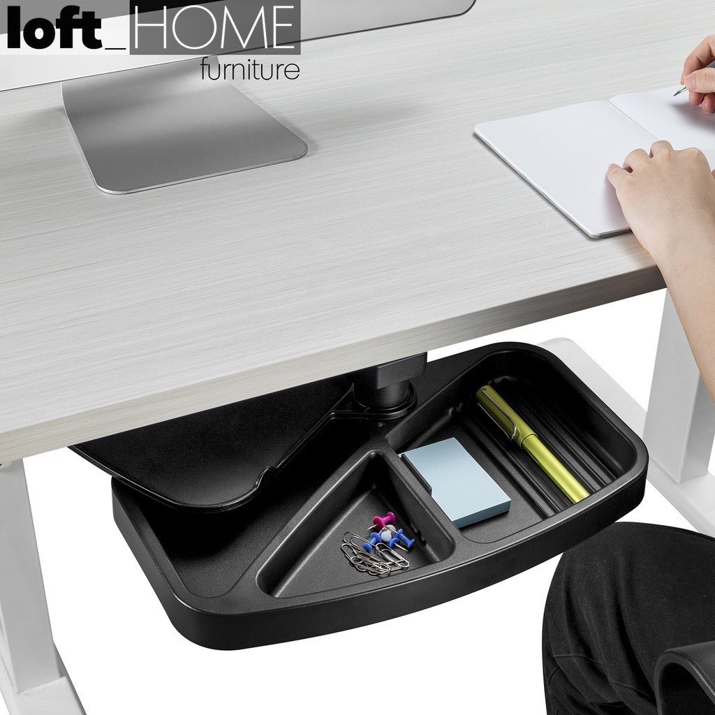 Under-Desk Swivel Storage Tray with Mouse Platform, Furniture & Home ...