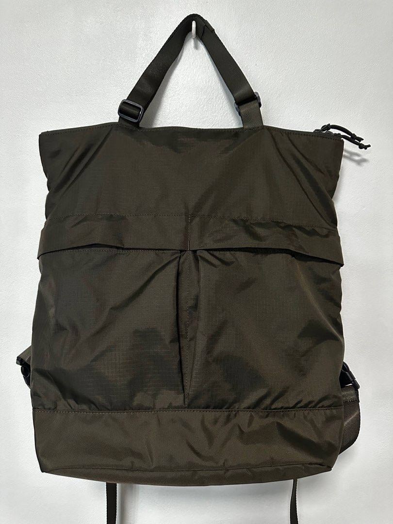 Uniqlo utility 2way bag, Men's Fashion, Bags, Backpacks on Carousell