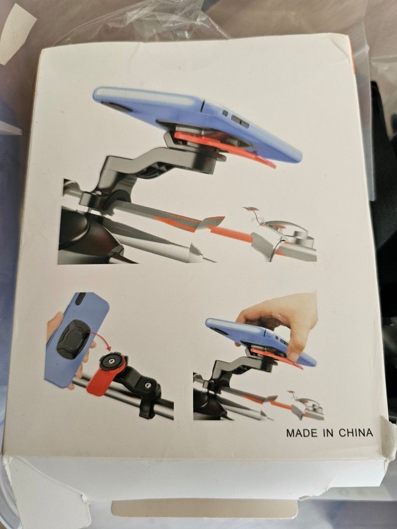 Universal bicycle phone mount, Sports Equipment, Bicycles & Parts ...