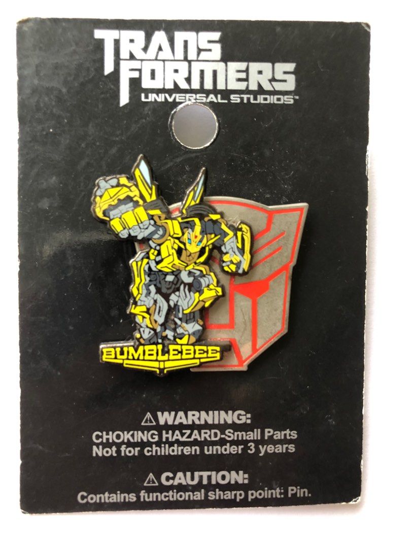 Universal Studios Hasbro Transformers Bumblebee Pin On Pin, Hobbies ...