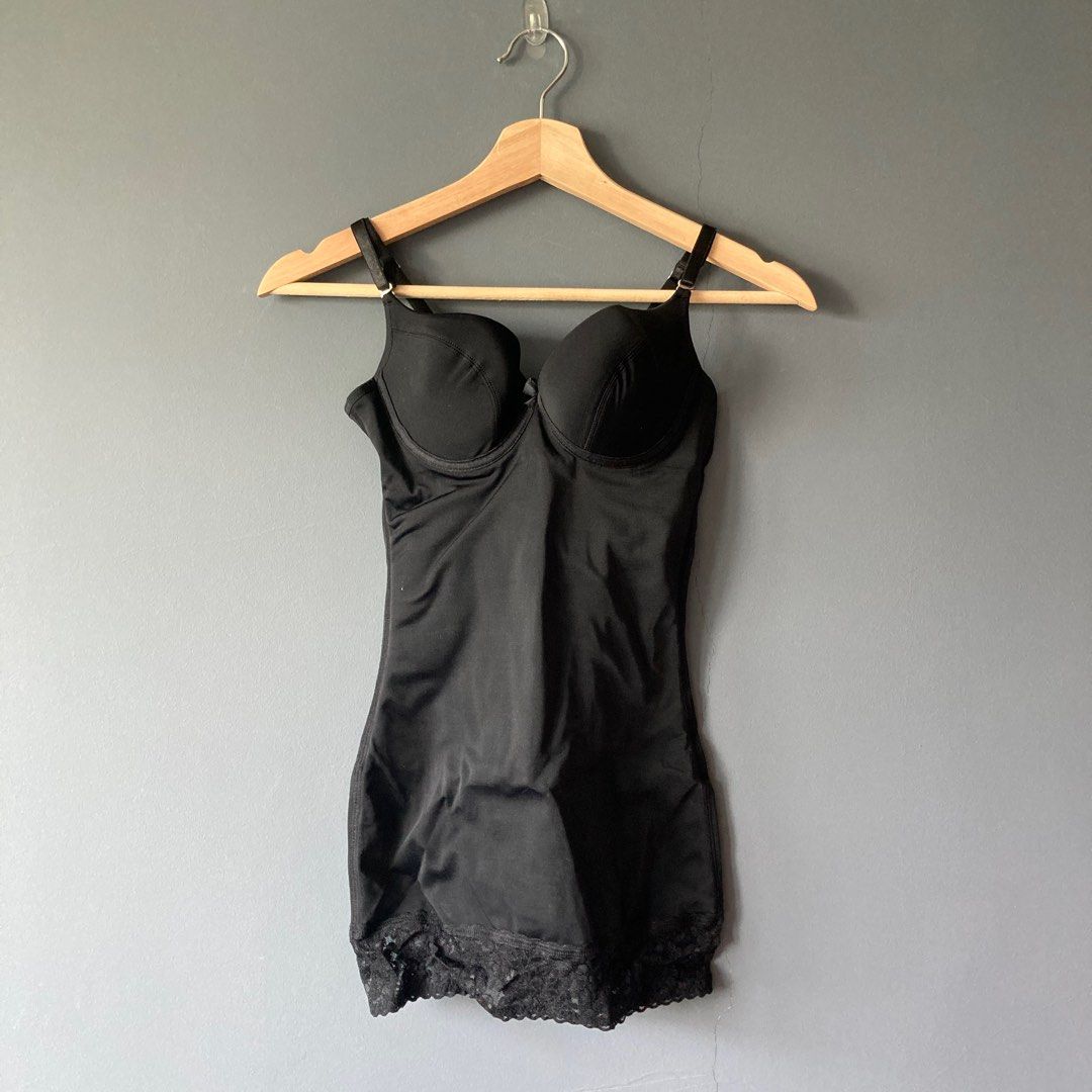 Vedette Abella Body Contour Lingerie (Black), Women's Fashion, New ...