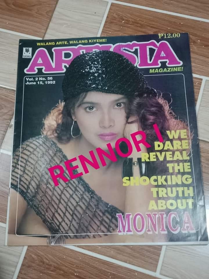 VINTAGE 1992 ARTISTA SHOWBIZ MAGAZINE ( MONICA HERRERA ON THE COVER), Hobbies & Toys, Books ...