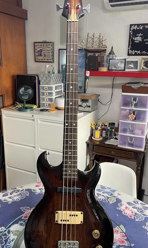 VINTAGE ARIA PRO II BASS, Hobbies & Toys, Music & Media, Musical Instruments on Carousell