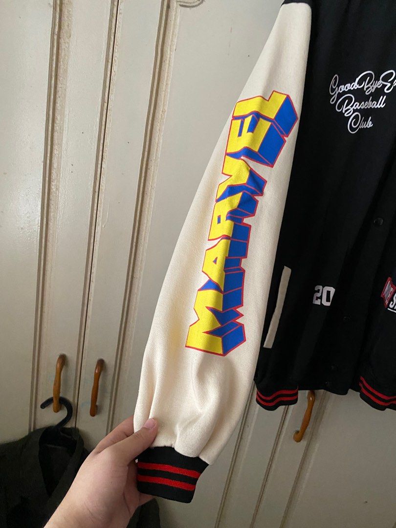 Vintage Varsity Marvel Jacket, Men's Fashion, Coats, Jackets and ...