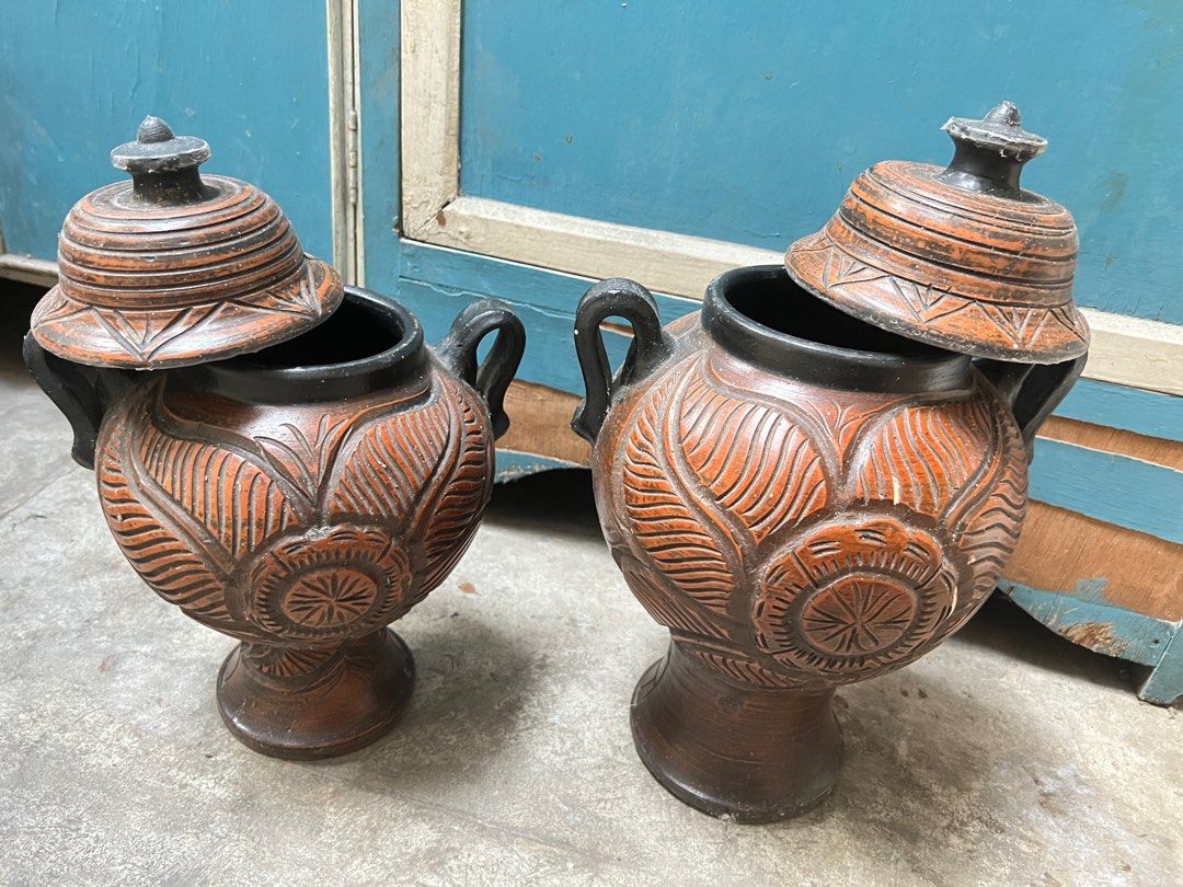 Vintage Vase and Jar(Banga), Furniture & Home Living, Home Decor, Vases ...