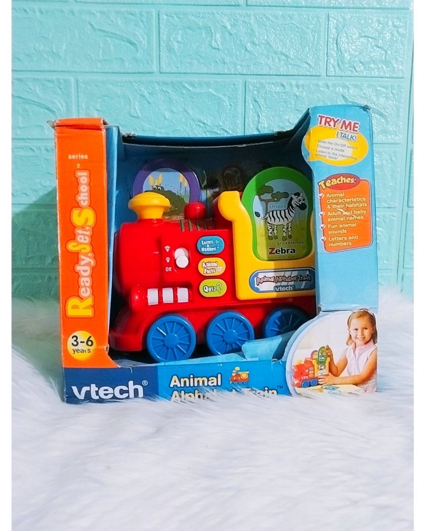 Vtech Animal Alphabet Train, Babies & Kids, Infant Playtime on Carousell