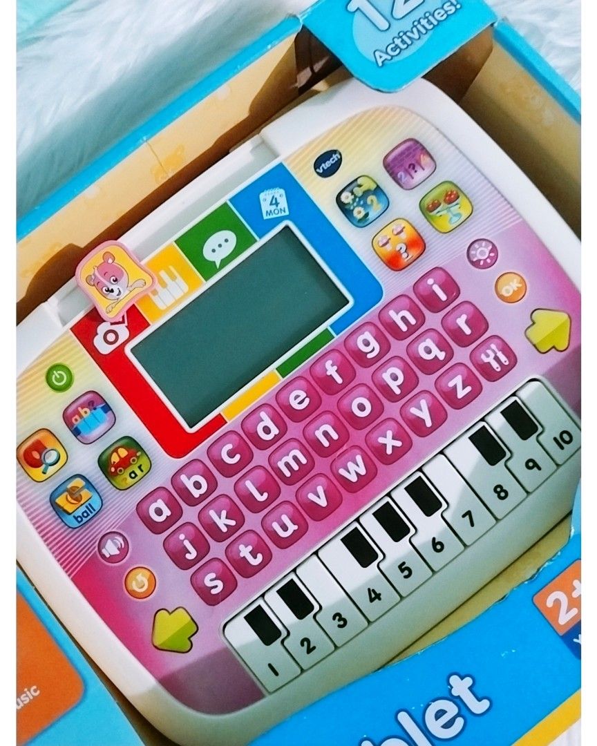 VTech My 1st Tablet Tablet Pink, Babies & Kids, Infant Playtime on ...
