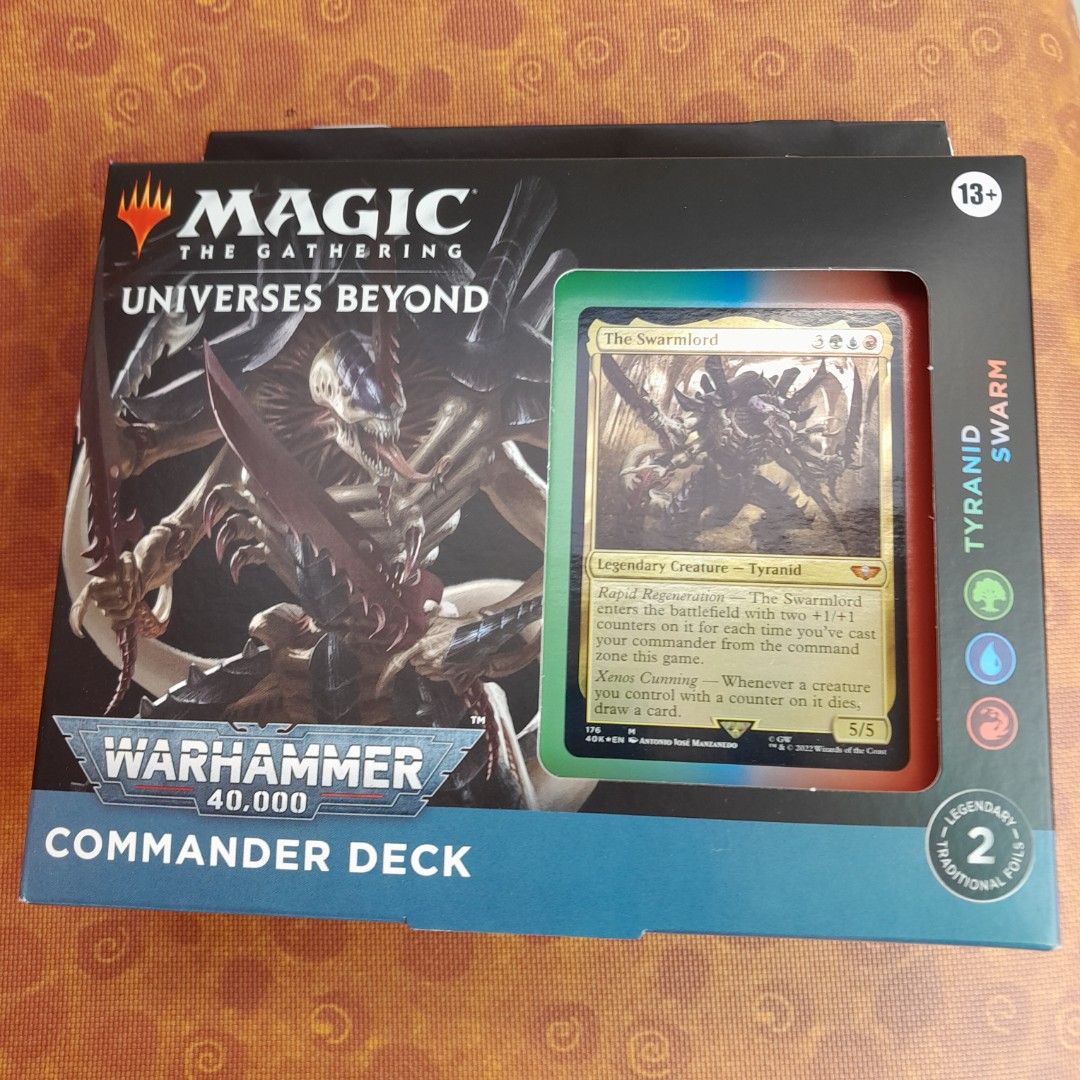 Warhammer 40k 40000 Tyranid Swarm Commander Precon Sealed MTG, Hobbies ...