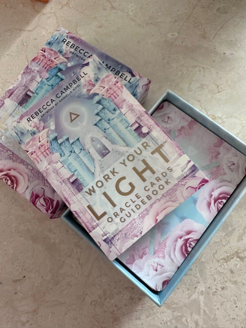 Work your light oracle cards by Rebecca Campbell, Hobbies & Toys, Books ...