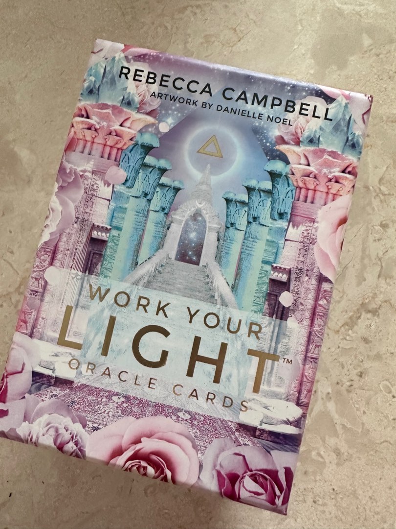 Work your light oracle cards by Rebecca Campbell, Hobbies & Toys, Books ...