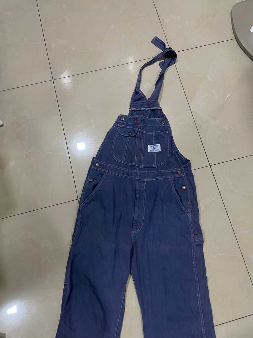 Wrangler Blue bell overall, Men's Fashion, Bottoms, Jeans on Carousell