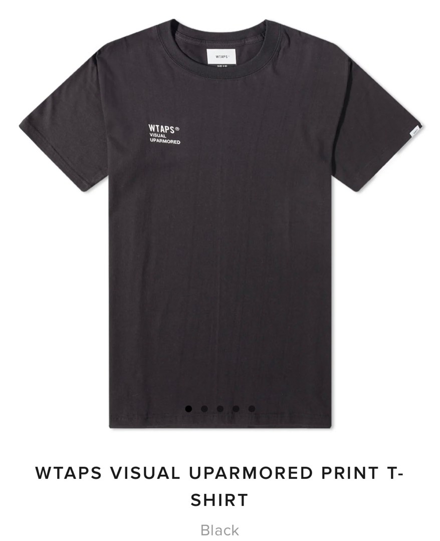 WTAPS VISUAL UPARMORED PRINT T-SHIRT, 男裝, 上身及套裝, T-shirt、恤衫、有領衫 - Carousell
