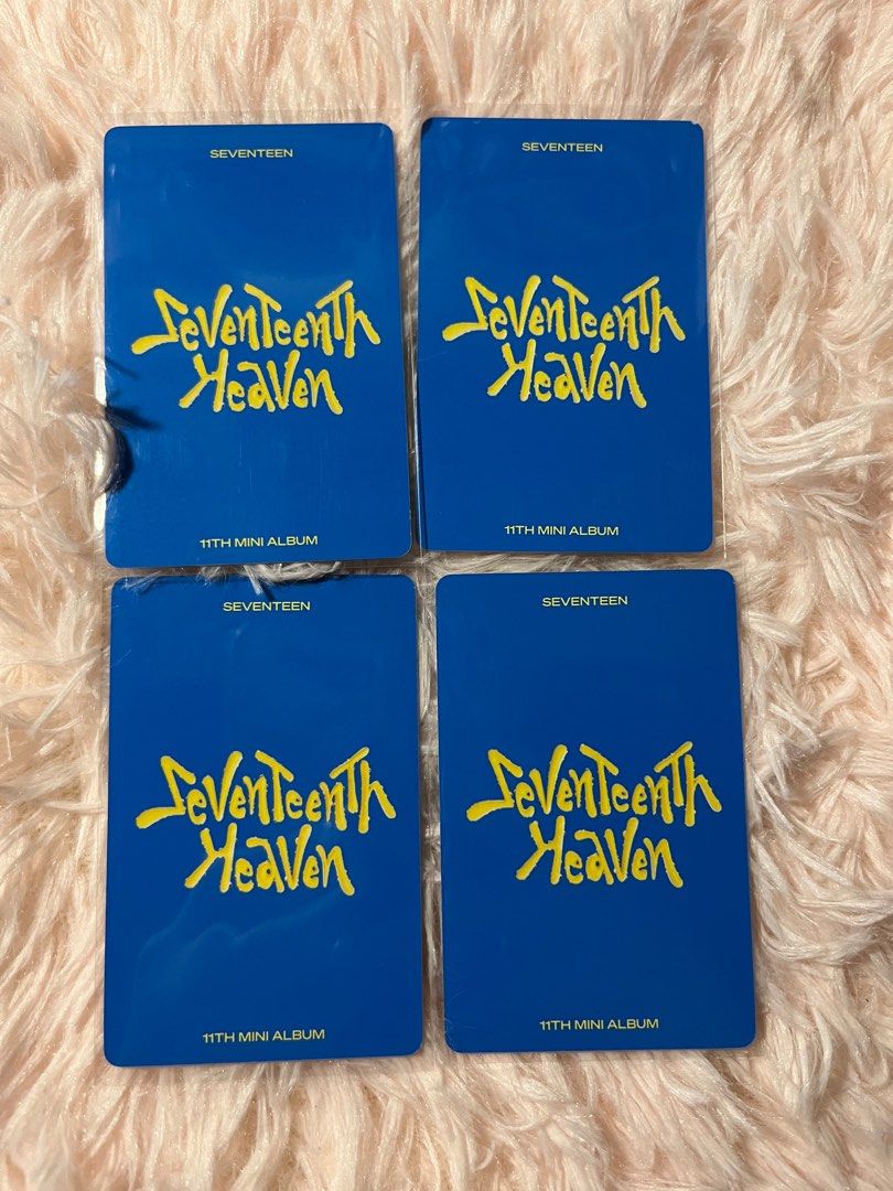 wts seventeen svt seventeenth heaven dk woozi carat version pc photocard poca official, Hobbies ...