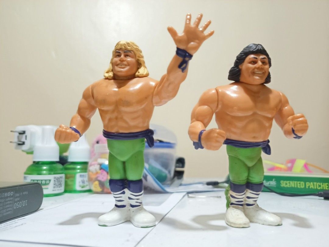 WWF 90's hasbro action figure, Hobbies & Toys, Toys & Games on Carousell