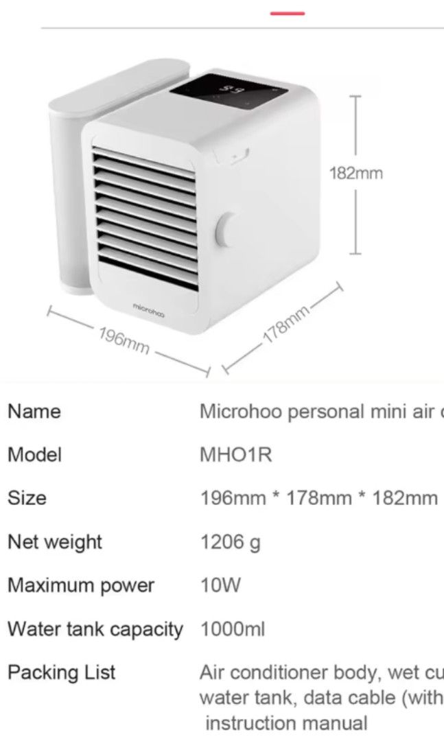 Xiaomi Portable Aircon, TV & Home Appliances, Air Conditioners ...