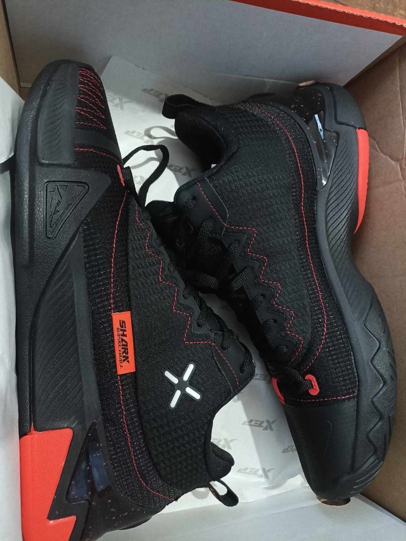 Xtep Shark basketball Shoes, Men's Fashion, Footwear, Sneakers on Carousell