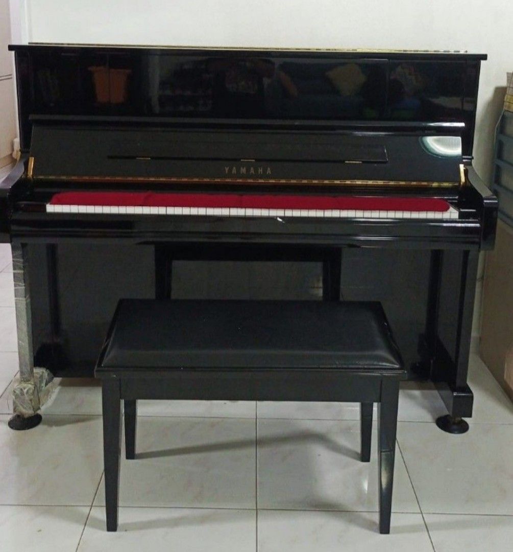 Yamaha Piano U1J PE Upright, Hobbies & Toys, Music & Media, Musical Instruments on Carousell