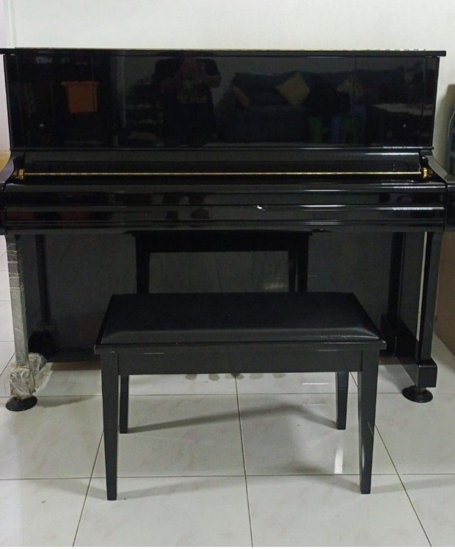 Yamaha Piano U1J PE Upright, Hobbies & Toys, Music & Media, Musical Instruments on Carousell