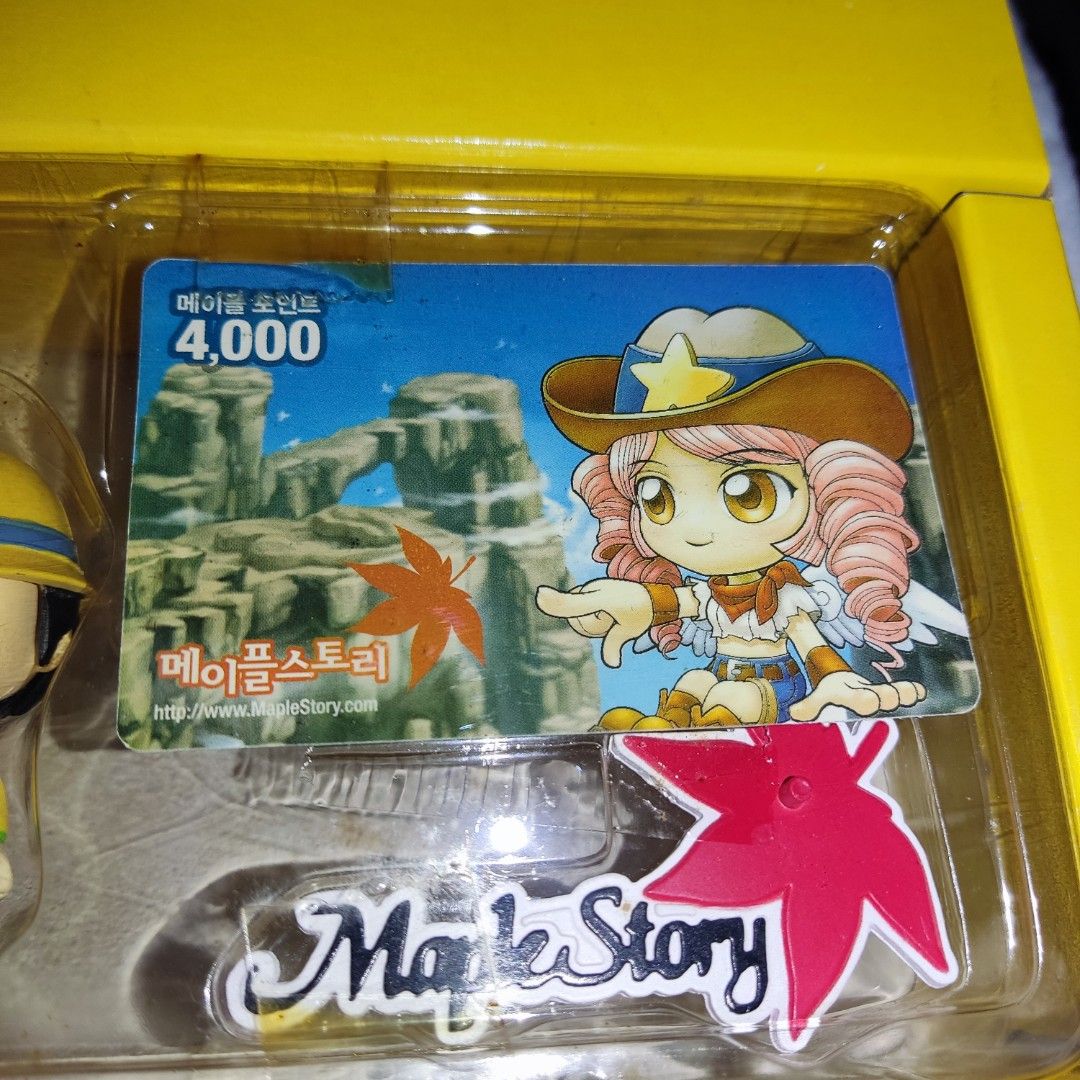 Year 2005 Maple Story Character Figure Maplestory Nexon, Hobbies & Toys ...