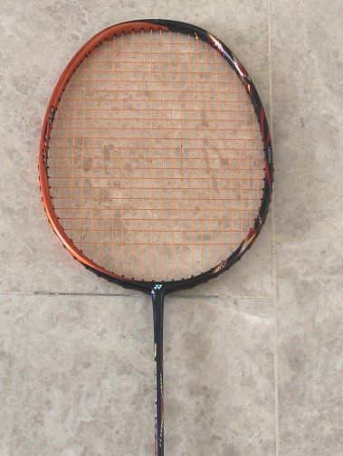 Yonex astrox 99 first gen orange badminton racket, Sports Equipment ...