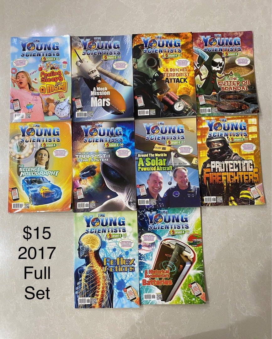 Young Scientists Level 4 2017 Full Set, Hobbies & Toys, Books ...