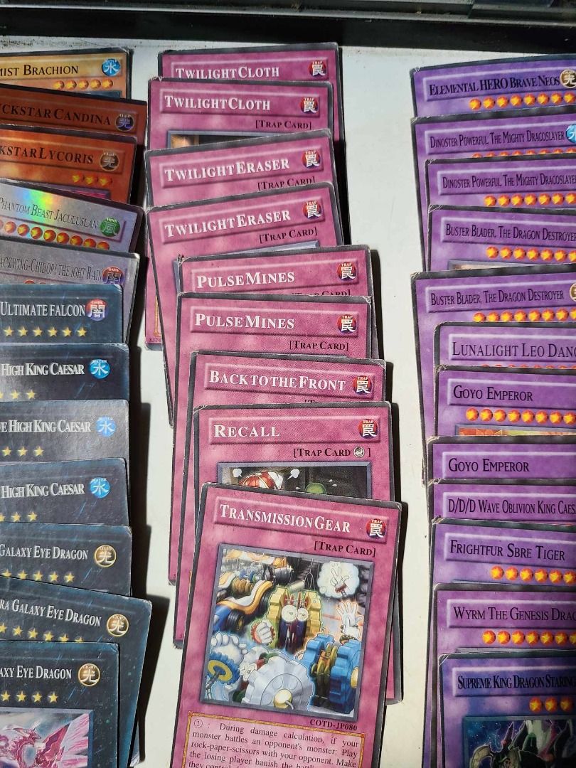 Yu Gi-Oh Collectible cards 98pcs set k.o, Hobbies & Toys, Toys & Games ...
