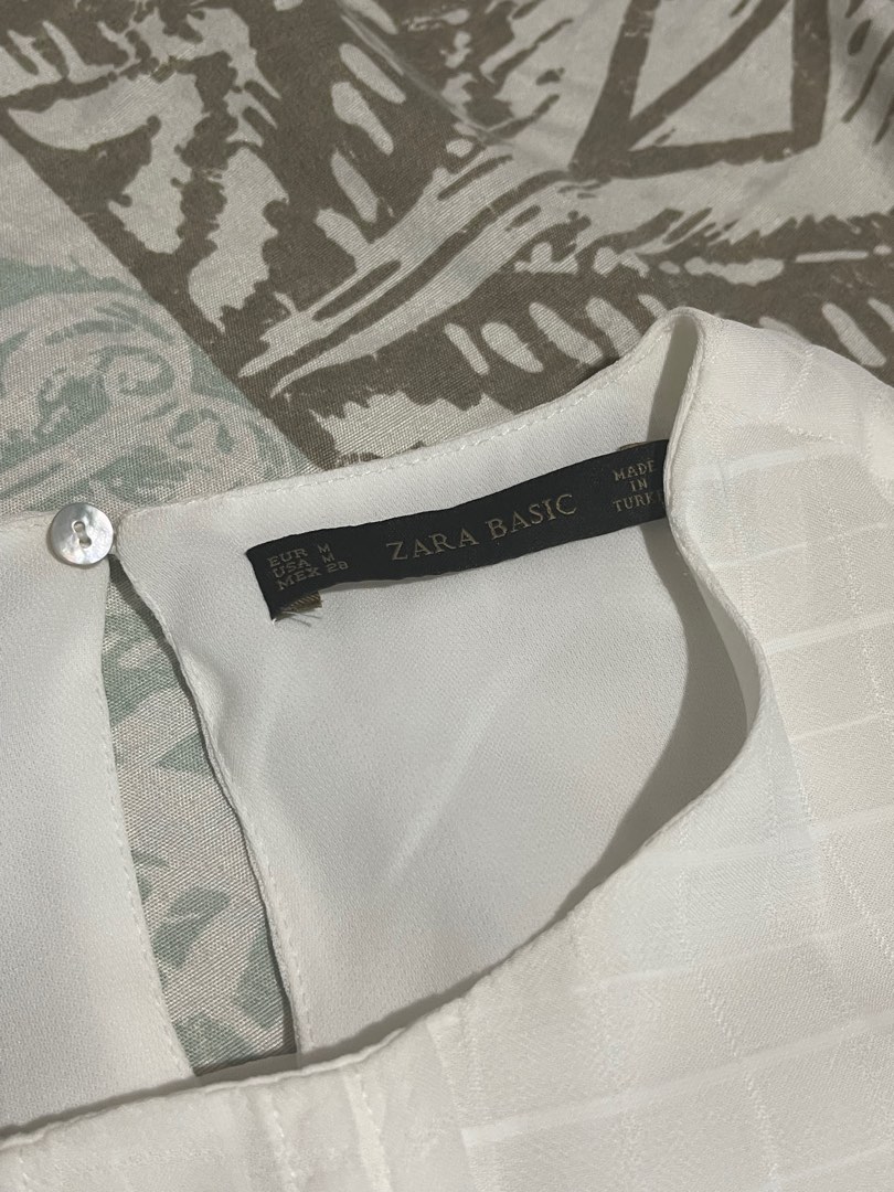 Zara Basic, Women's Fashion, Tops, Sleeveless on Carousell