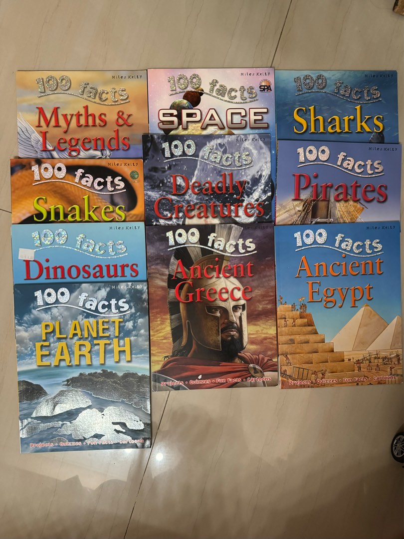 100 facts books $1, Hobbies & Toys, Books & Magazines, Fiction & Non ...