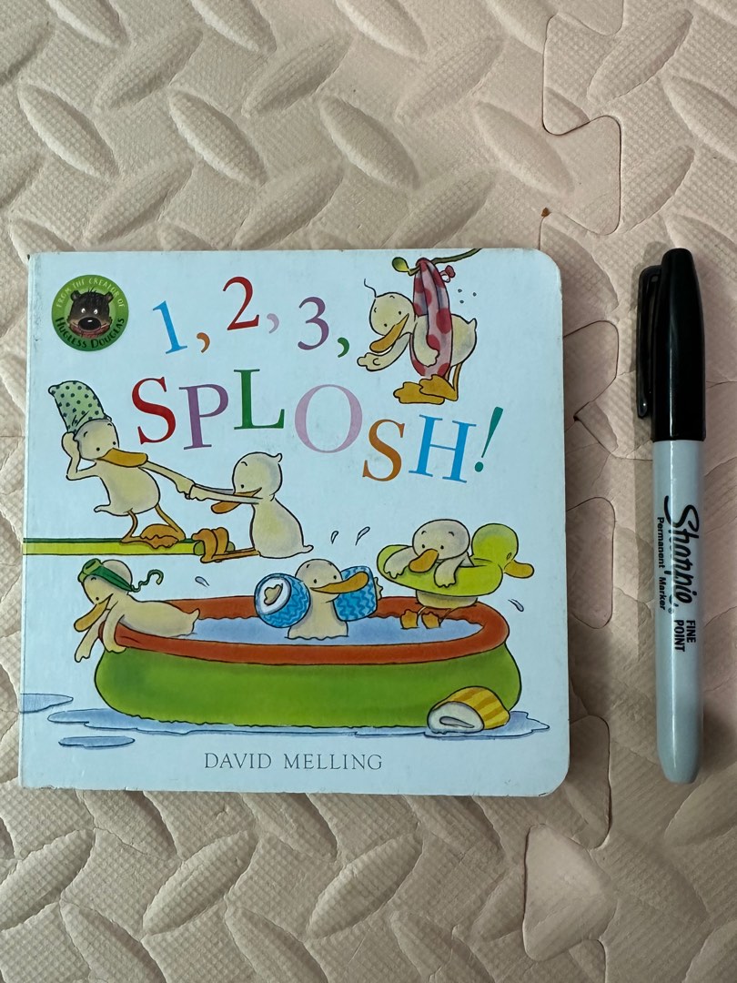 1,2,3, Splosh!, Hobbies & Toys, Books & Magazines, Children's Books on ...