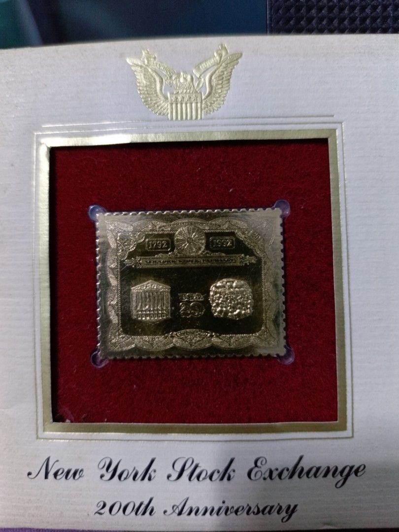 24k Gold Plated Stamps, Hobbies & Toys, Memorabilia & Collectibles ...