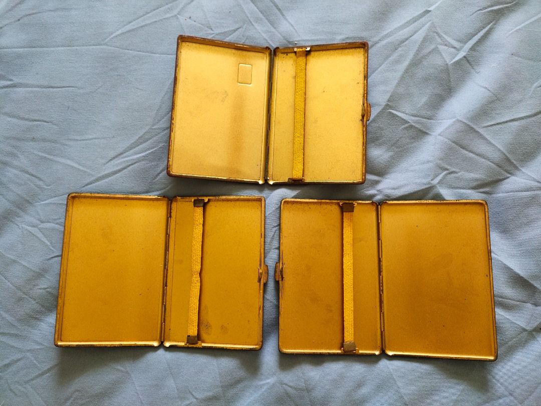3 Vintage Cig Metal Cases, Furniture & Home Living, Home Decor, Other ...