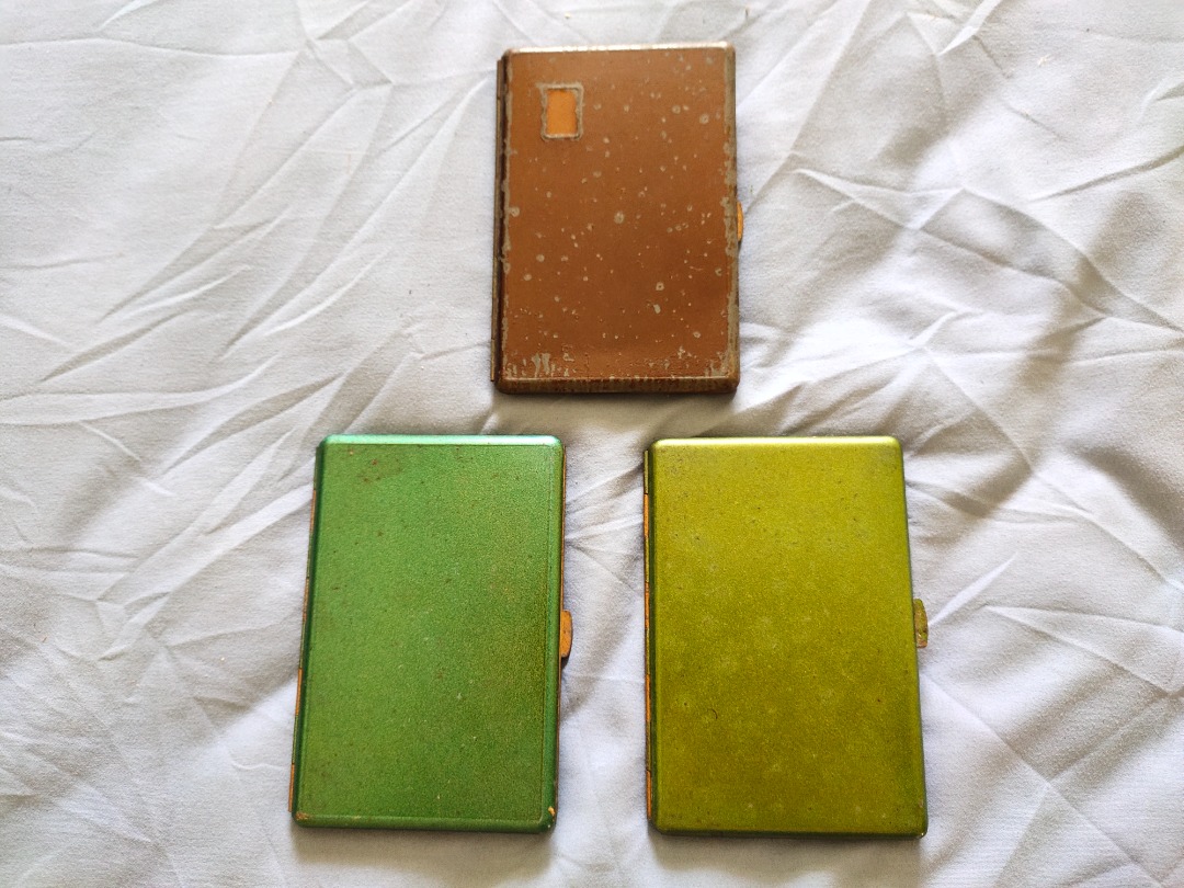 3 Vintage Cig Metal Cases, Furniture & Home Living, Home Decor, Other ...