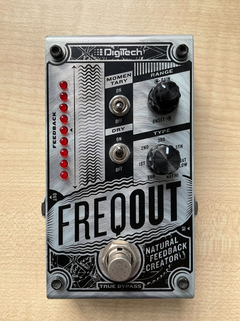 7 Natural Harmonic Feedback Pedal, Hobbies & Toys, Music & Media ...