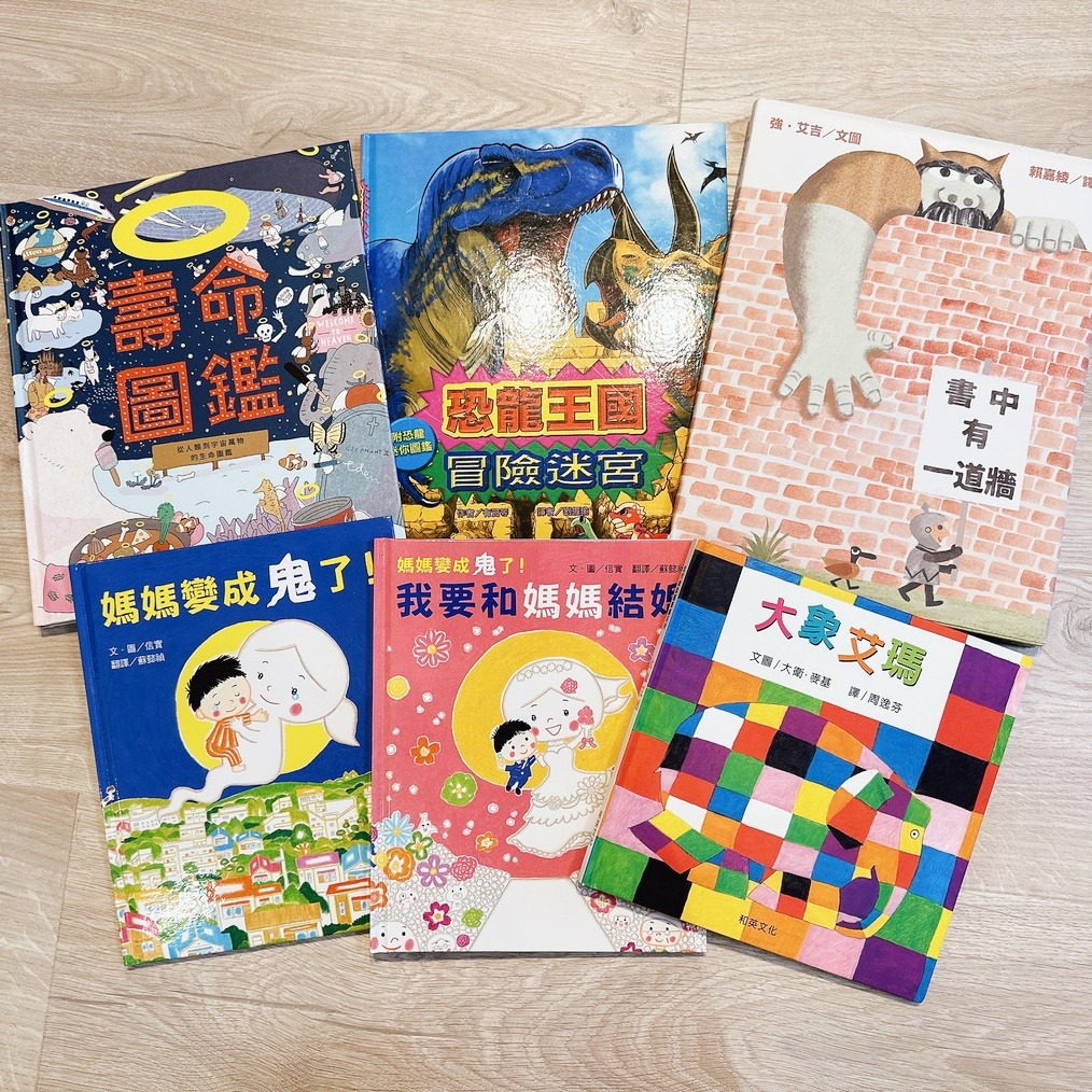 【二手書】經典童書繪本 六本合售超低價 書籍、休閒與玩具 書本及雜誌 童書、著色互動書在旋轉拍賣