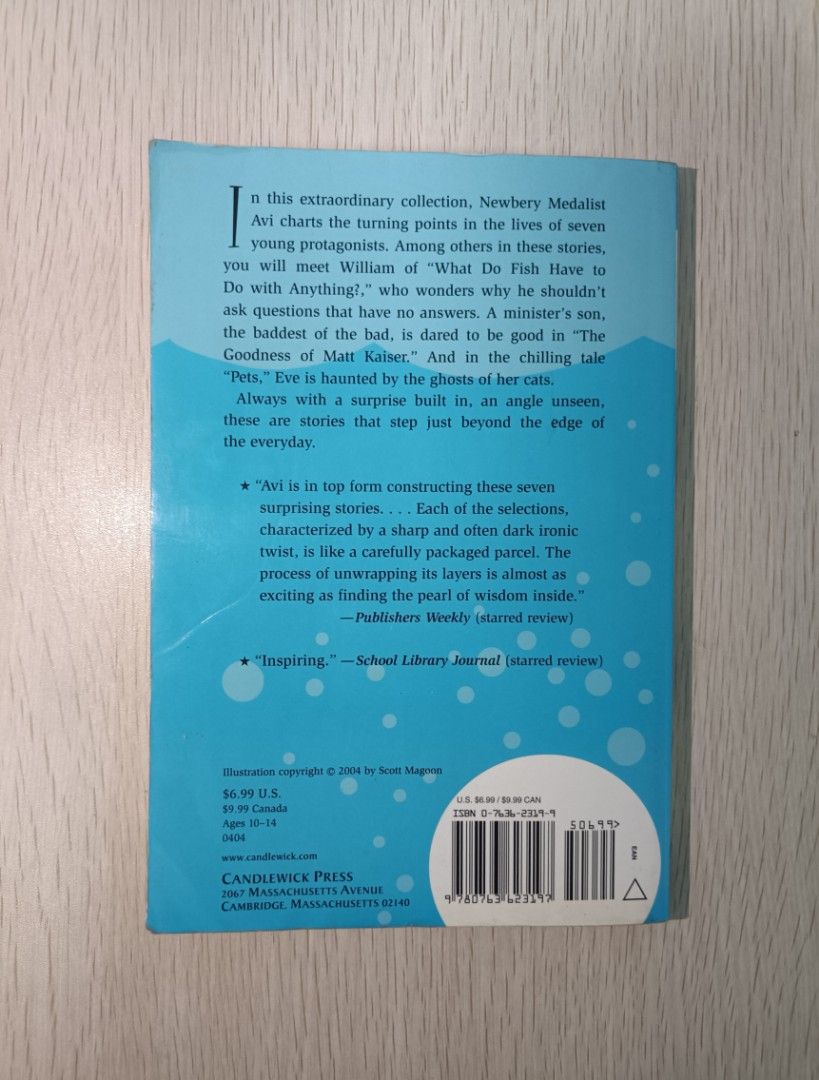 平價出售 | 小說系列 」What do fish have to do with anything？, 興趣及遊戲, 書本 & 文具 ...