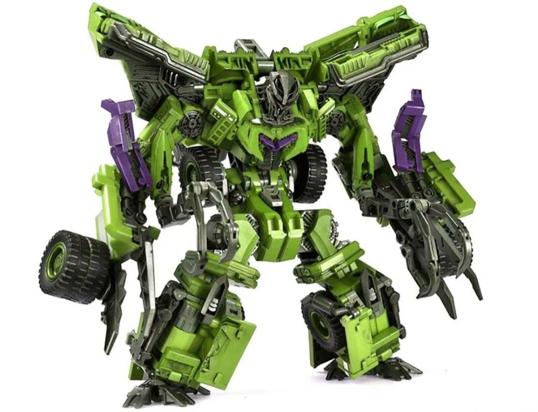 全新品 DS G1色 全套 一套8隻 (另有個别發售) 大力士 Devil Saviour 44 cm 高 變形工程車 組合金剛 電影版 八 ...