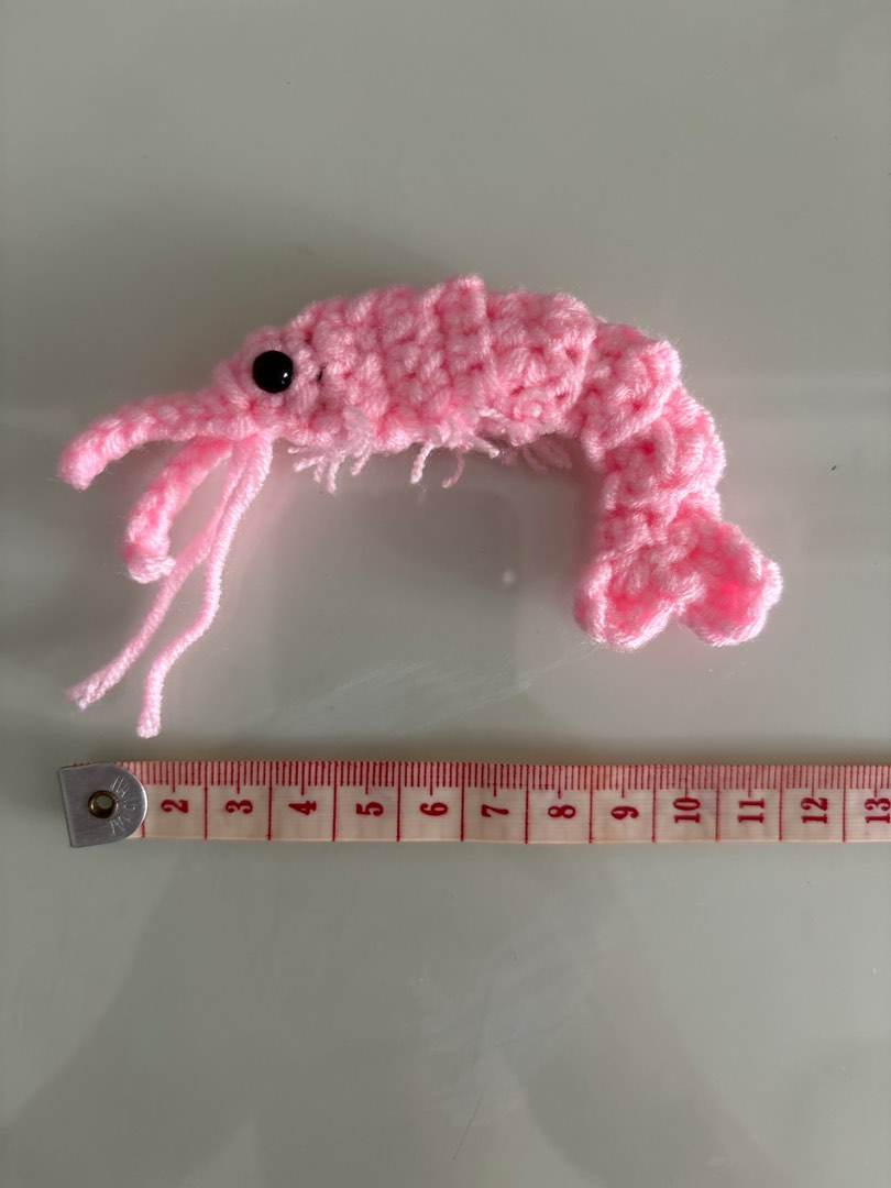 Handmade Limited Edition Prawn Crochet! ***, Hobbies & Toys, Stationery ...
